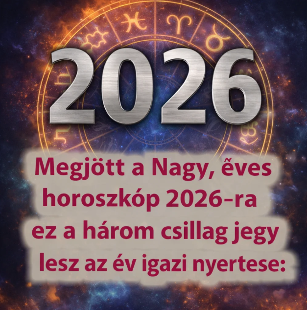 Mindenki figyelem! Megérkezett a Nagy Éves Horoszkóp 2026-ra! - Éva oldala
