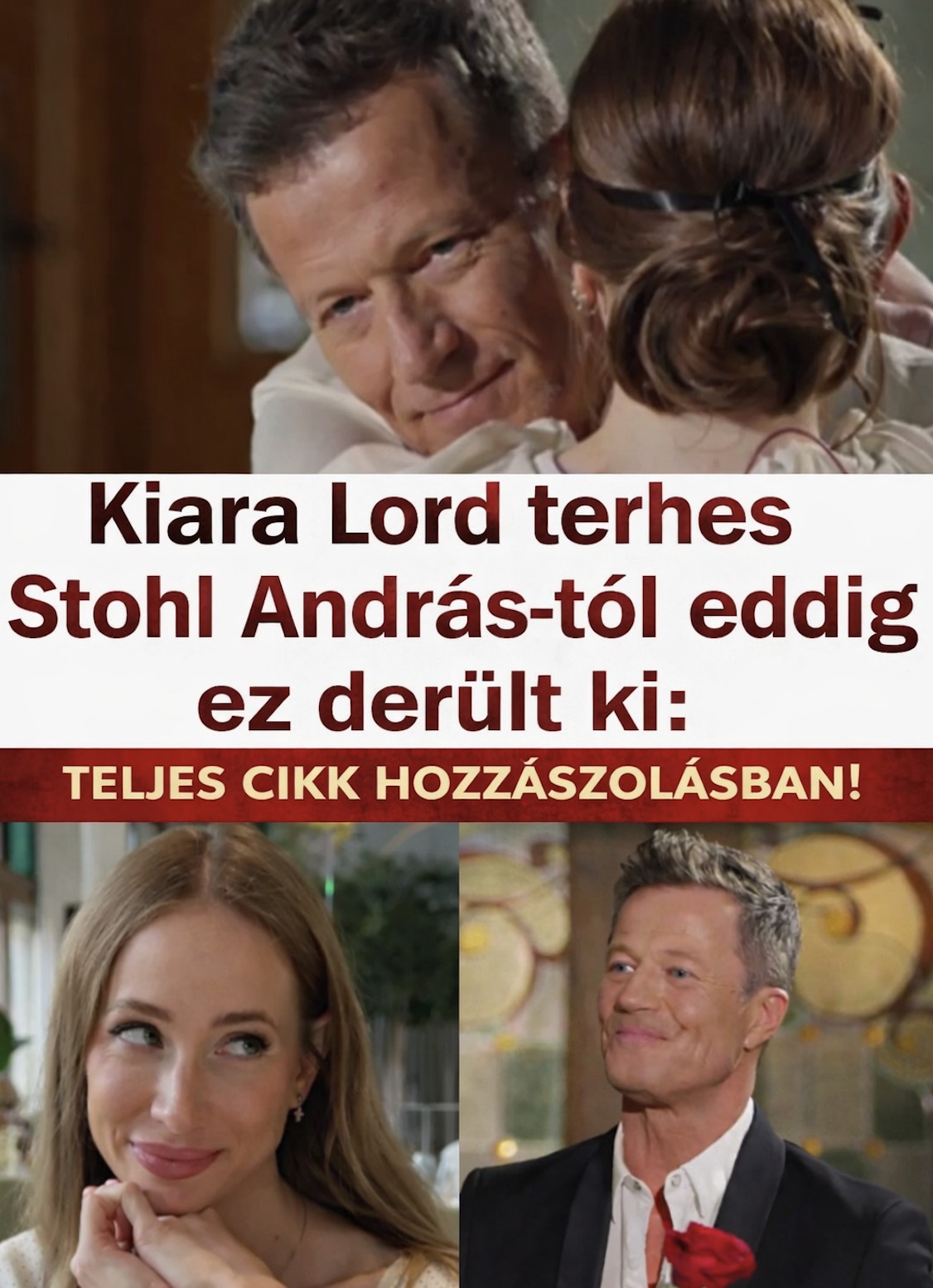 Kiara Lord terhes Stohl András-tól eddig ez derült ki: - Éva oldala